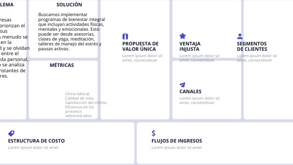 LEAN CANVAS | Genially