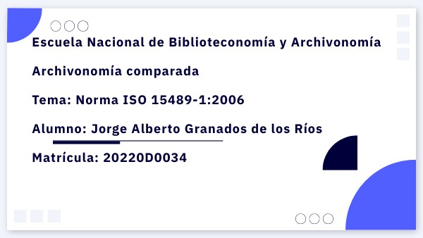 Norma ISO 15489-1:2006