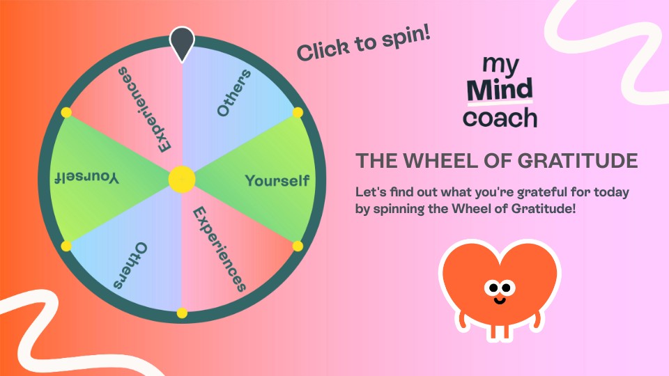 The Wheel of Gratitude - myMindcoach | Genially