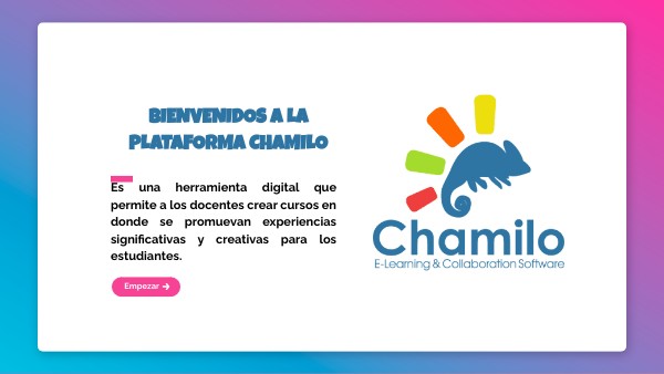 PLATAFORMA CHAMILO