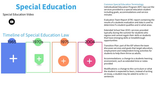 Special Education Infographic