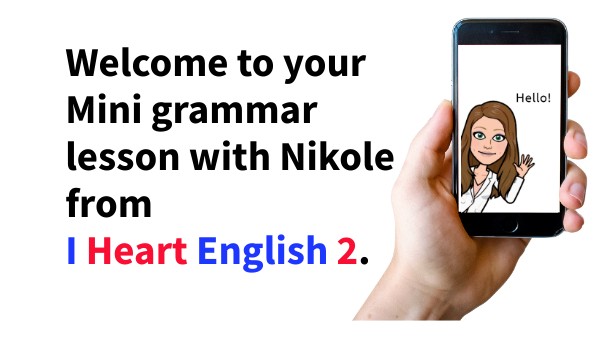 Mini grammar lessons HAVE vs HAVING