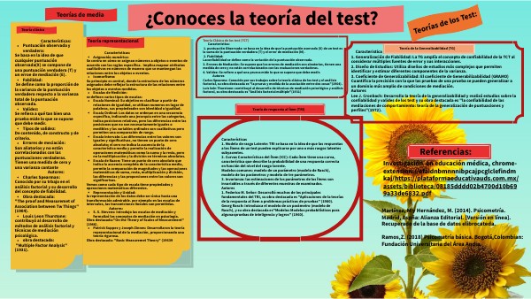 ¿conoces la teoría del test? Mónica Chavez Sandoval Reto 2