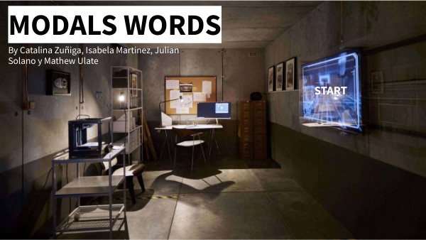 Escape Room Modals | Genially