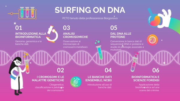 Surfing on DNA | Genially