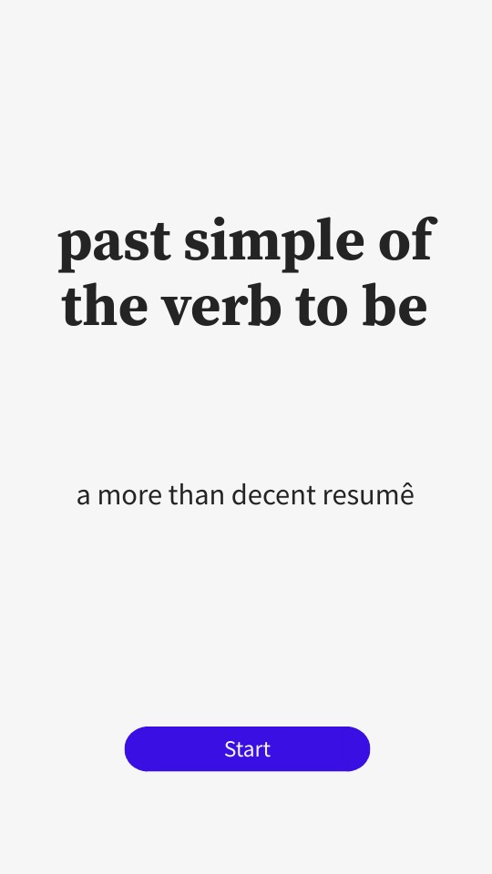 Past simple regular and irregular verbs.