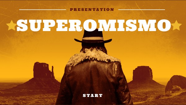 Presentazione Superomismo | Genially