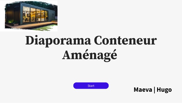 Conteneur Aménager | Genially