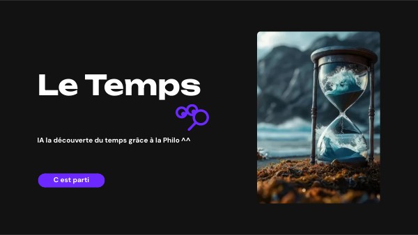 Cours ALQUIER sur le Temps | Genially