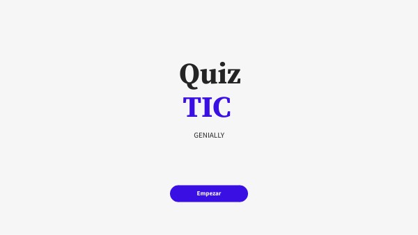 Quiz MAQUINA | Genially