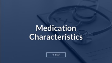 Medication Characteristics