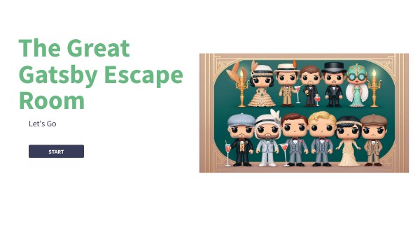 Genial Escape Room The Great Gatsby