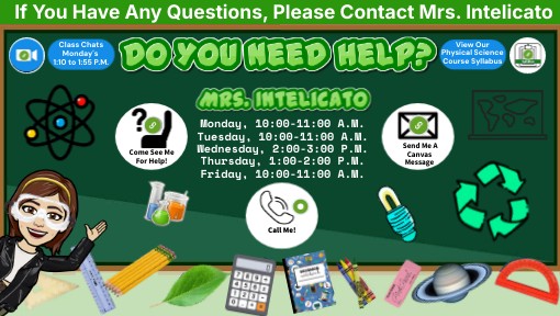 Physical Science Lesson Help Information | Genially