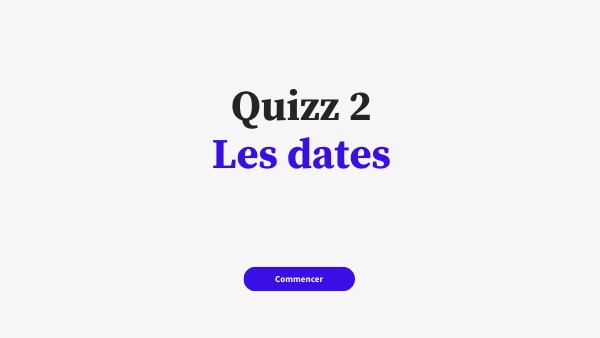 Quiz interactif basique