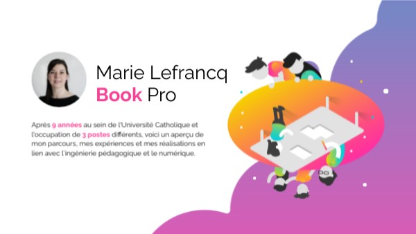 Book Marie Lefrancq | Genially