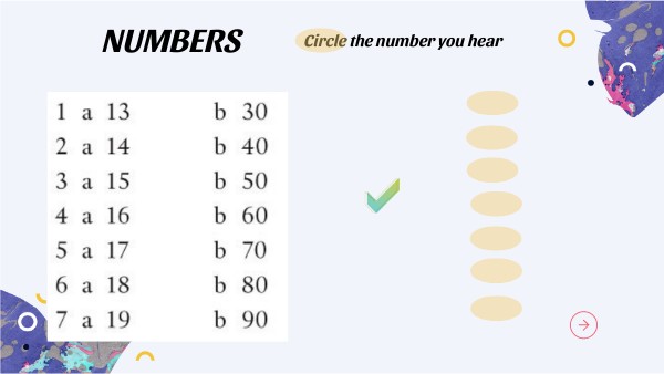 2B WHAT'S YOUR NUMBER?