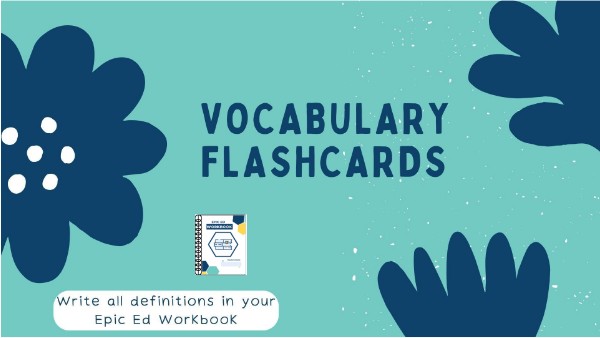 *HS Science Vocab Template