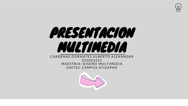 Presentacion Multimedia Alexander Cardenas