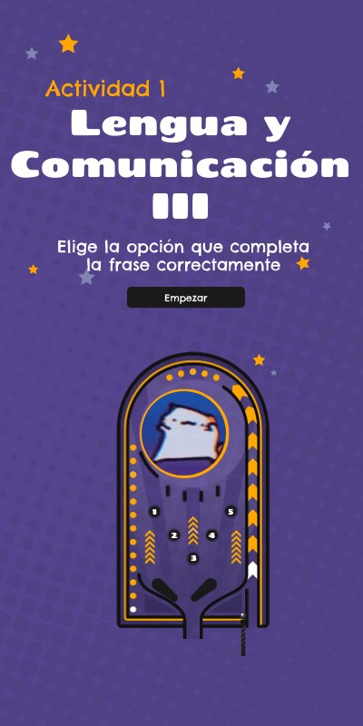 Lengua III-Act 1 | Genially