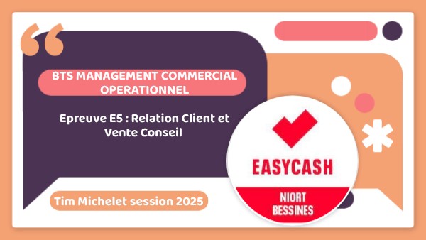 RCVC Entreprise Easy Cash