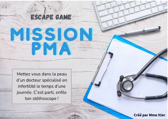 Escape game Mission PMA | Genially
