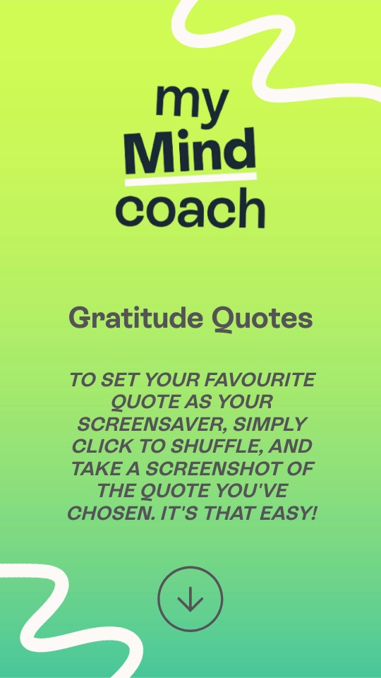 Gratitude Quote screensavers | Genially