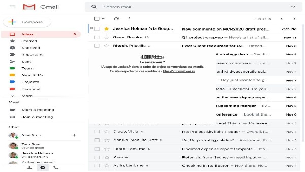 boîte mail | Genially