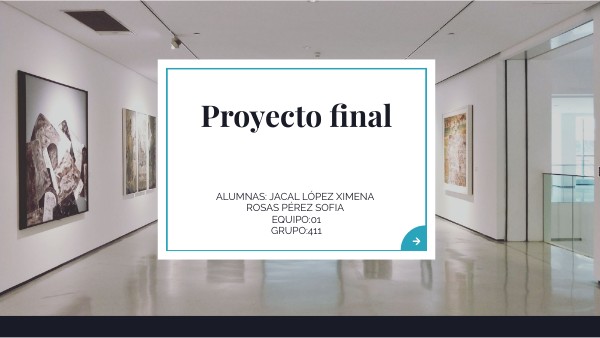 Proyecto final fotografías | Genially