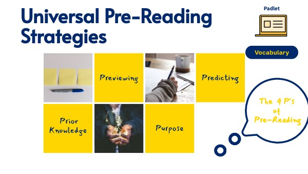 Universal Pre-Reading Strategies