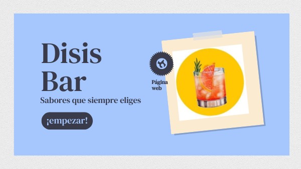Dossier Bar Disis | Genially