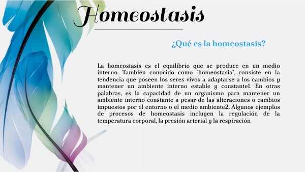 Homeostasis