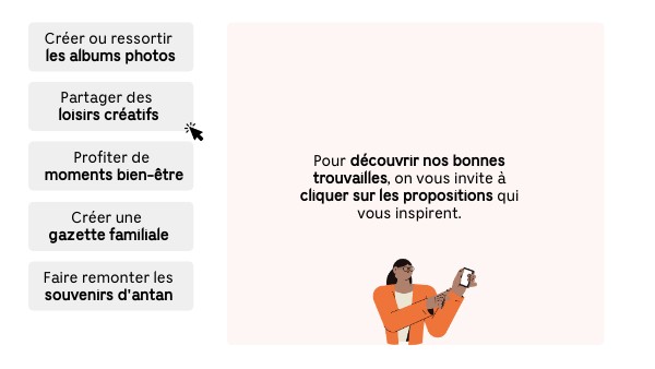 Carrousel relation aidant-aidé | Genially