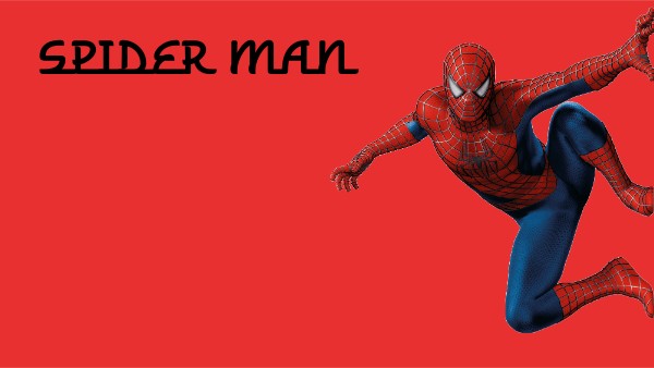 Spider man | Genially