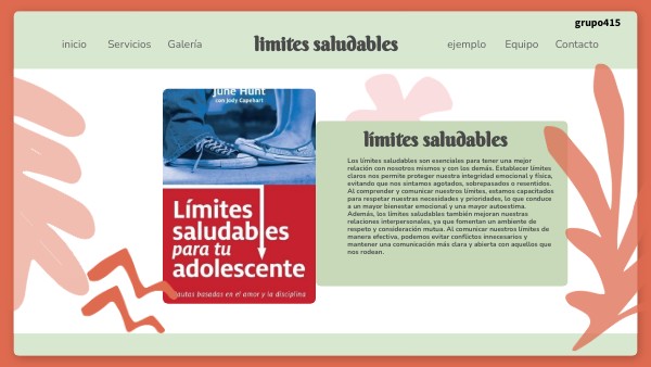 GUÍA de limites saludables
