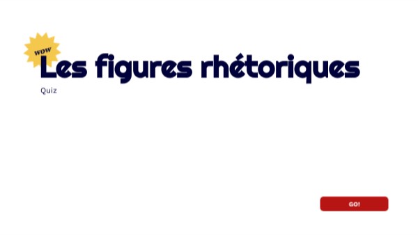 Quiz - Réthoriques publicitaires