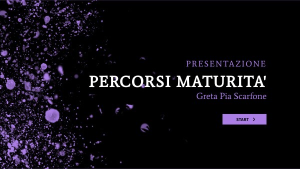 PERCORSI MATURITA'