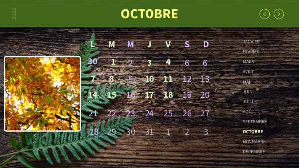 OCTOBRE 2024 2025 | Genially