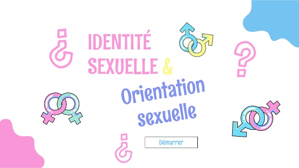 identité sexuelle et orientation sexuelle