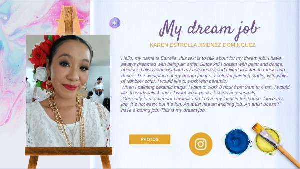 my dream job | Genially