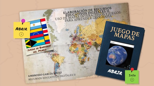 Elaboración de Recursos Educativos Digitales II. Uso de mapas interact ...
