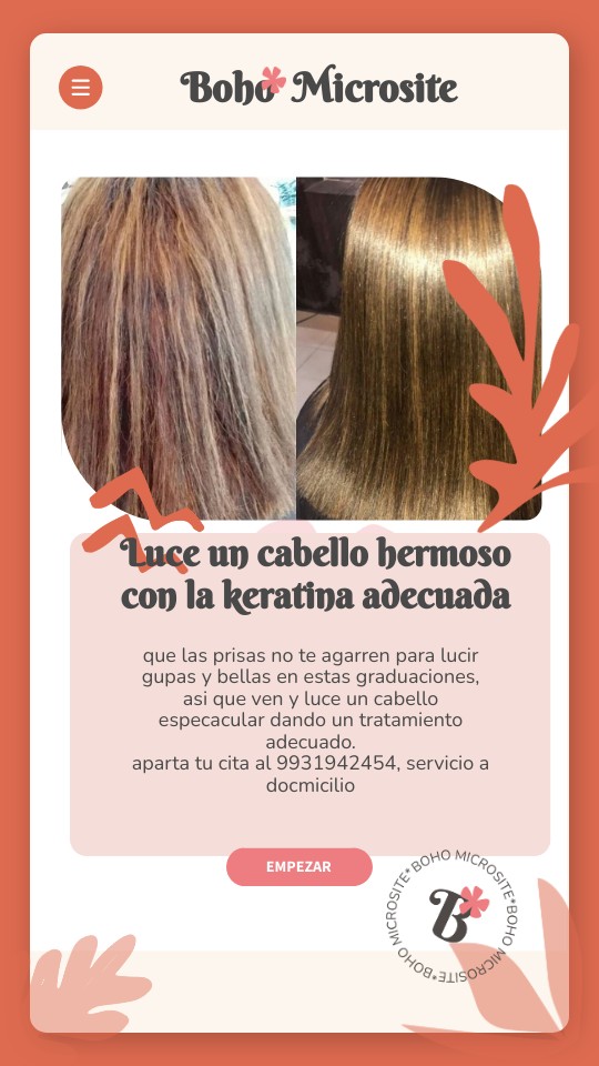 MICROSITE BOHO MÓVIL