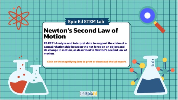 PS B 2 STEM Lab: Newt 2nd Law