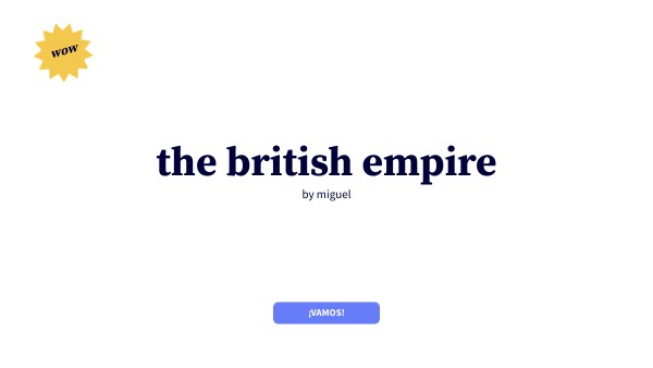 the british empire | Genially