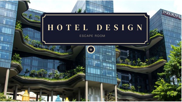 Escape Room Hotel Design