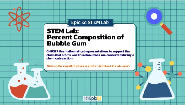 CH B 1 STEM: Percent Comp. of Gum
