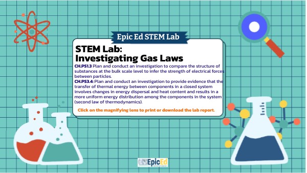 CH B 2 STEM: Gas Laws