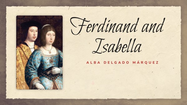 "Ferdinand and Isabella"