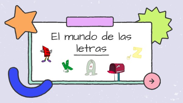 El mundo de las letras | Genially