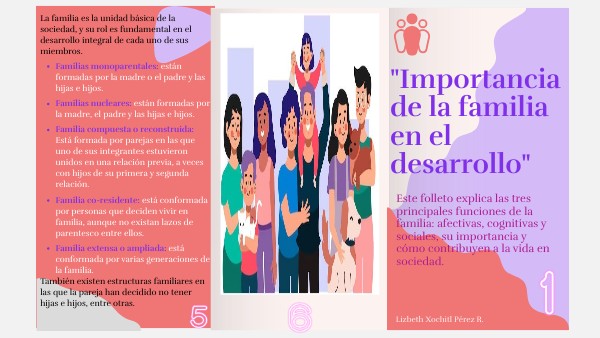 TRÍPTICO de la familia | Genially