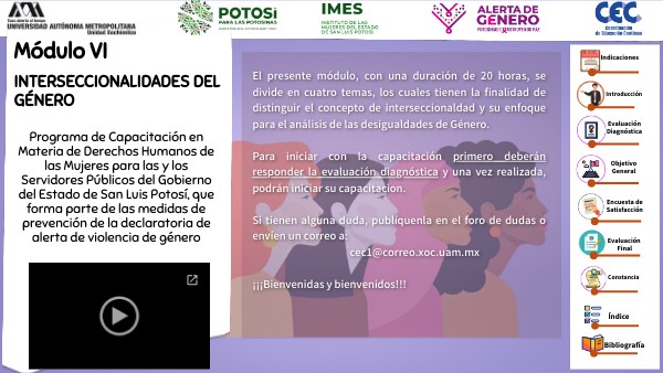 Módulo 6 - INTERSECCIONALIDADES DEL GÉNERO | Genially